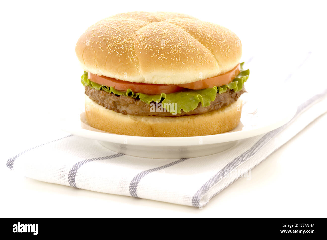 How to make a hamburger Cut Out Stock Images & Pictures - Alamy