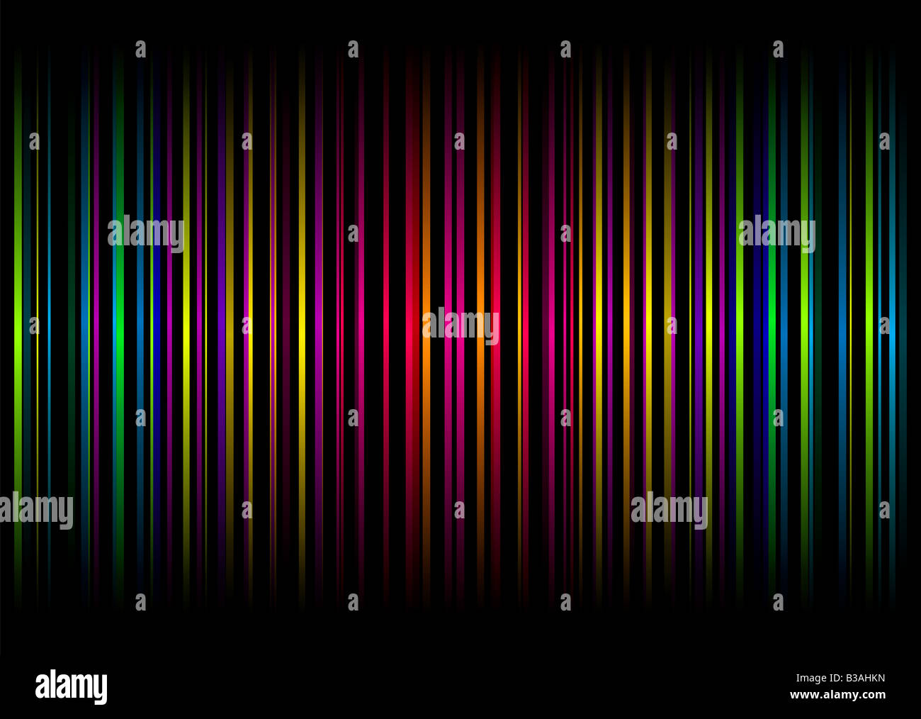 Colourful illustrated abstract background with vertical bars and ...