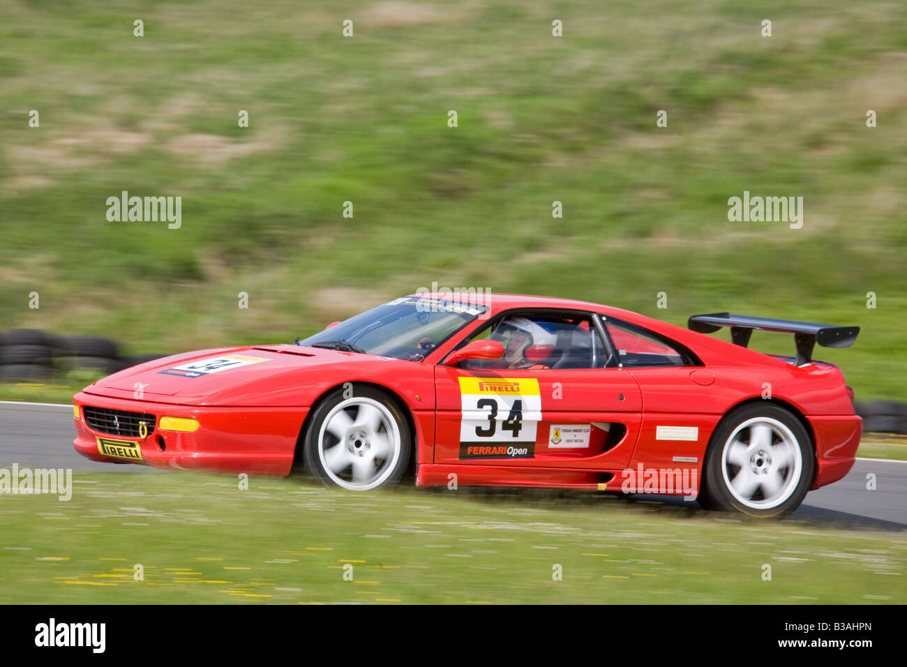 Ferrari F355 Challenge Knockhill Fife Scotland 2008 Stock Photo - Alamy