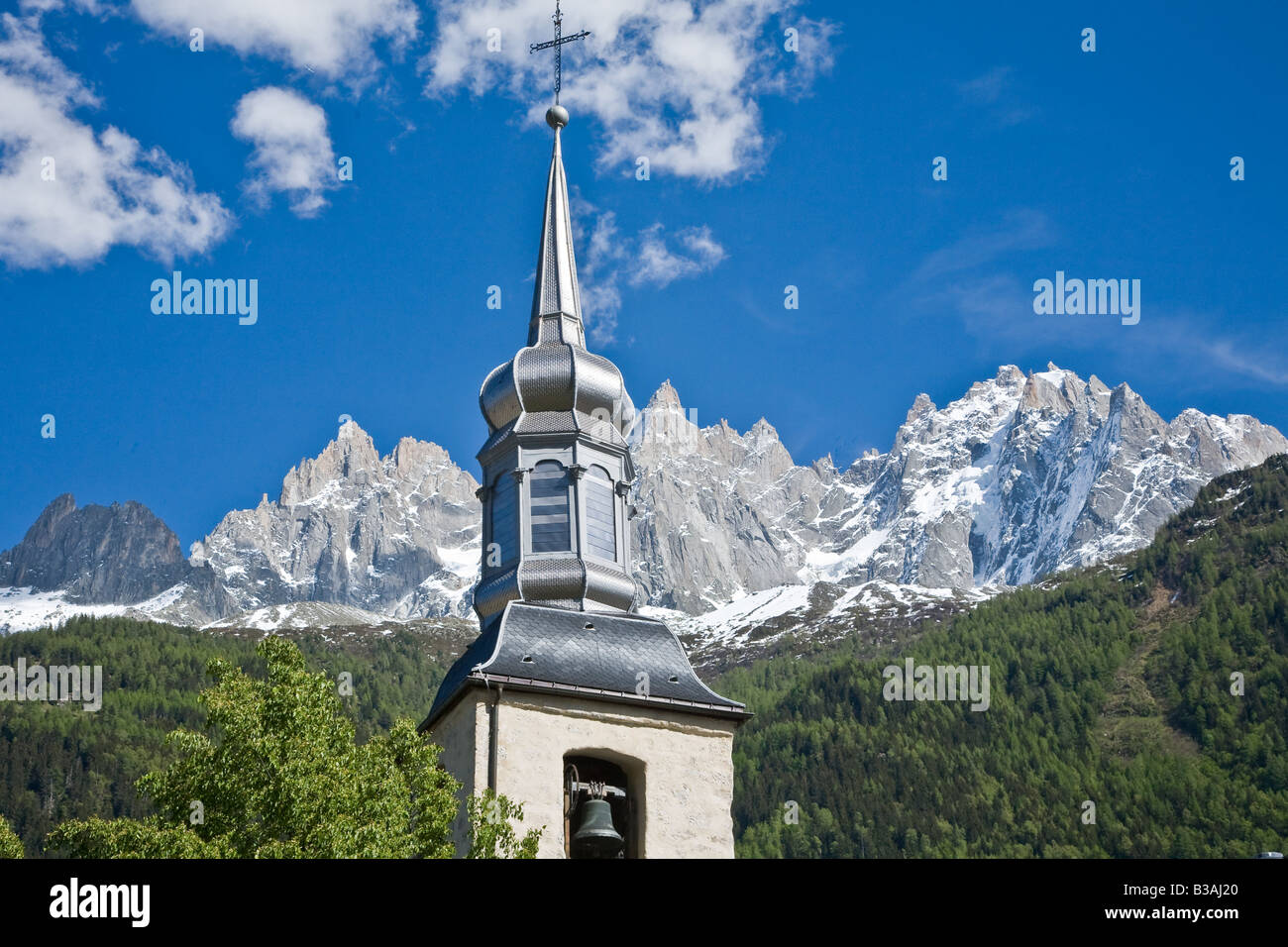 Chamonix churches hi-res stock photography and images - Alamy
