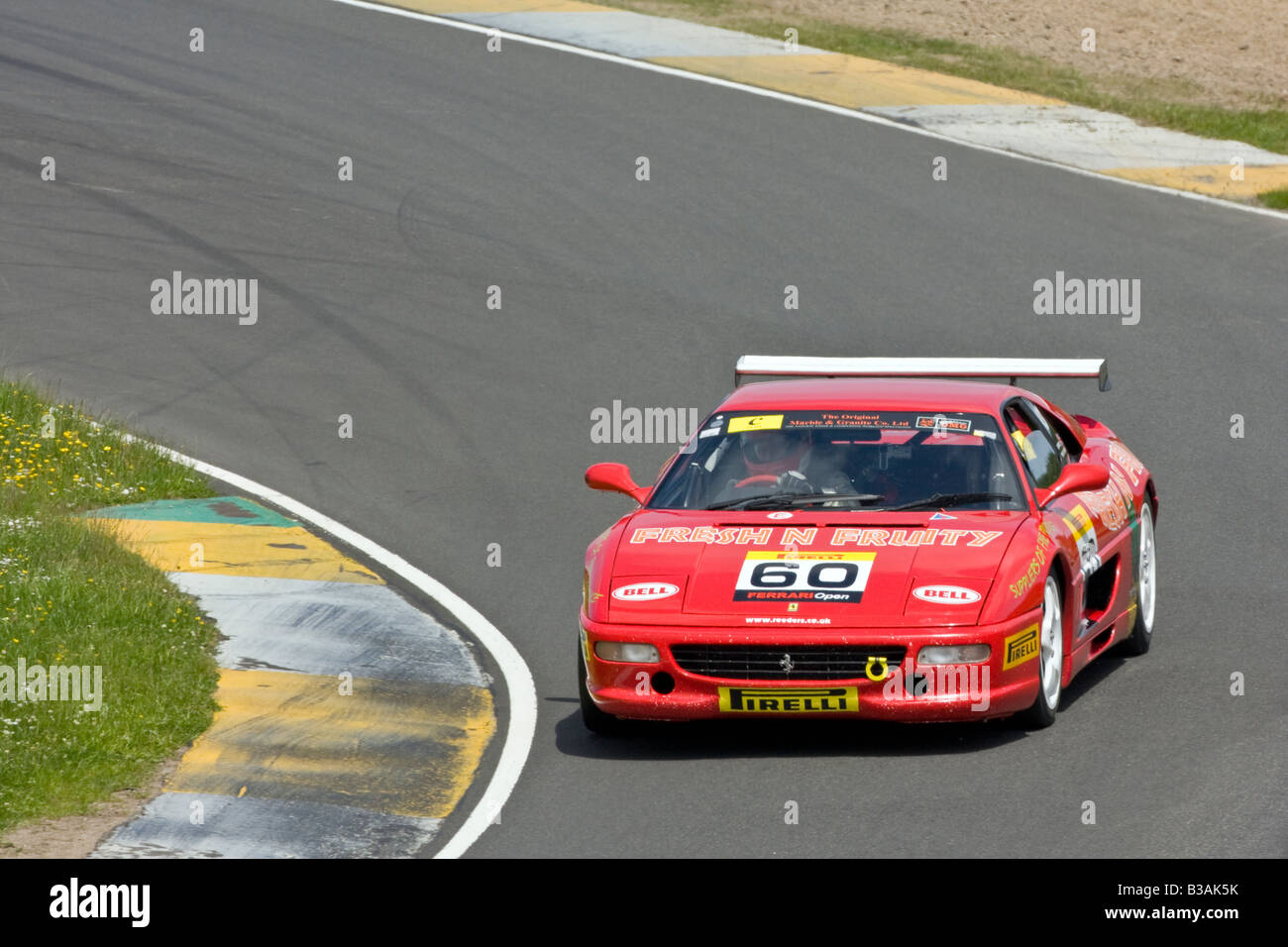 Ferrari F355 Challenge Knockhill Fife Scotland 2008 Stock Photo - Alamy