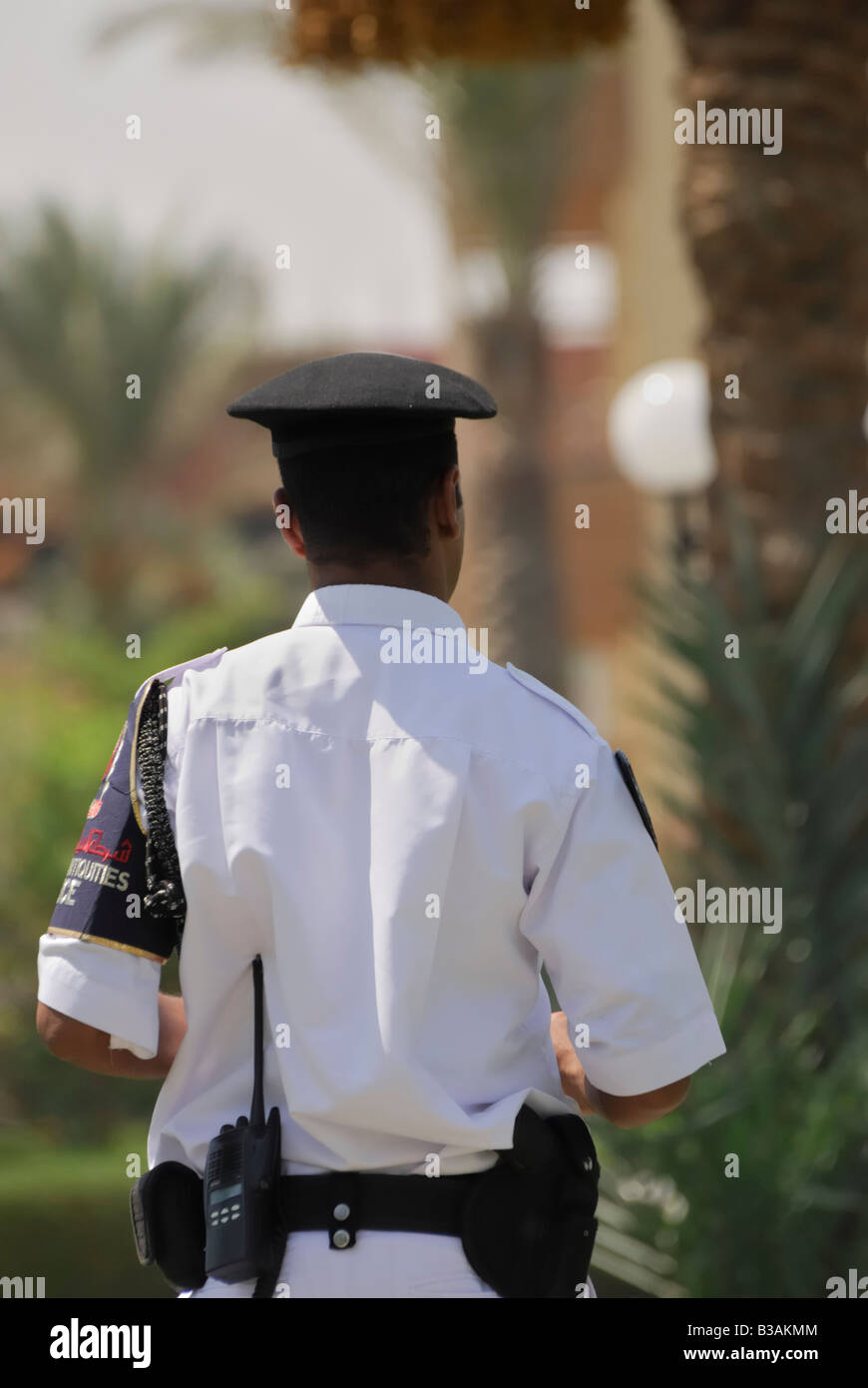 An Egyptian policeman Stock Photo - Alamy