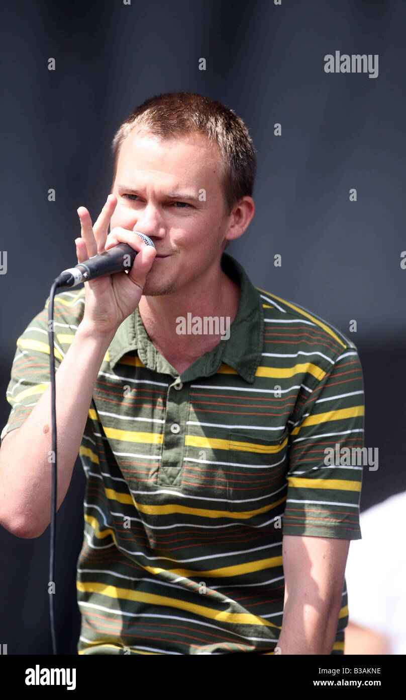 Just Jack on stage at the V Festival Hylands Park Chelmsford Essex ...