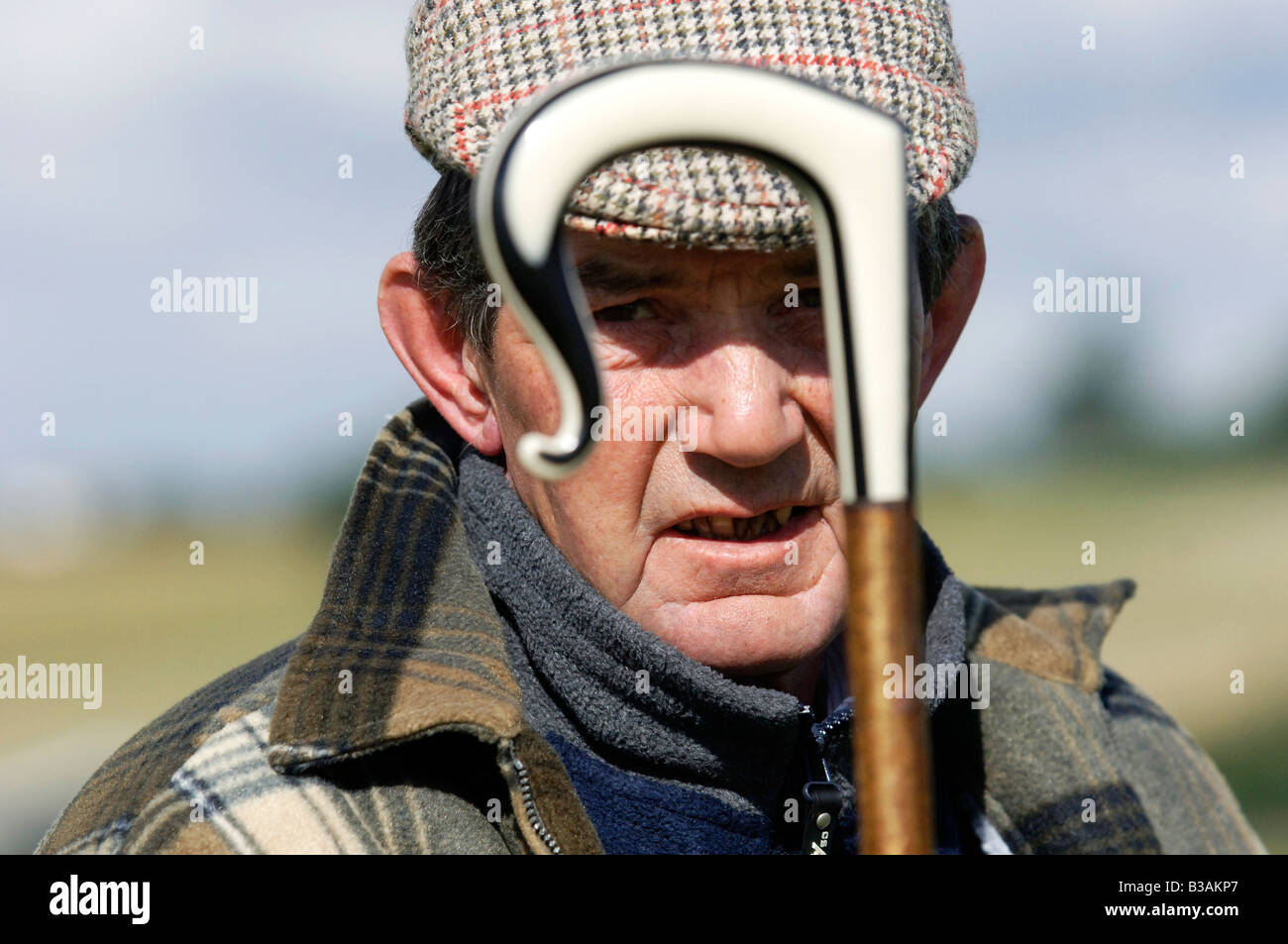 Old british farmer with hat hi-res stock photography and images - Alamy