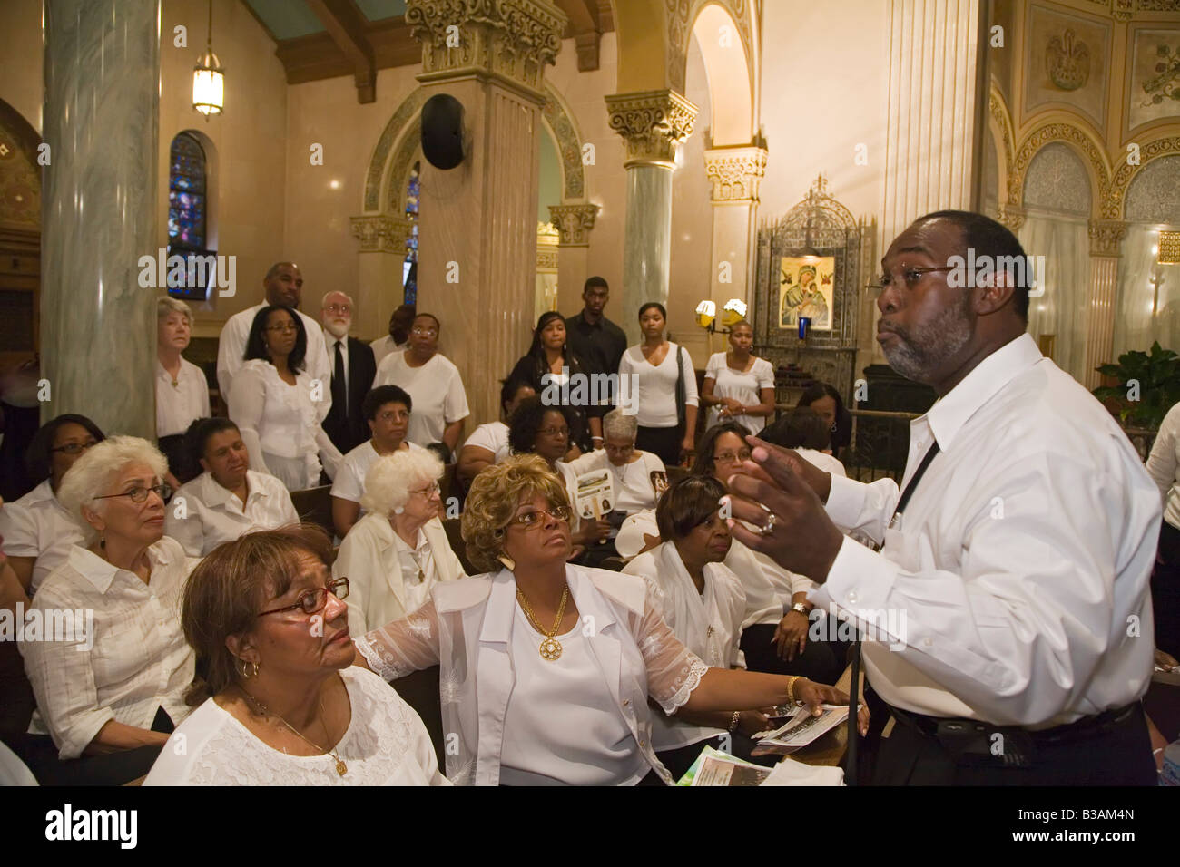 Gospel Choir Concert Stock Photo - Alamy