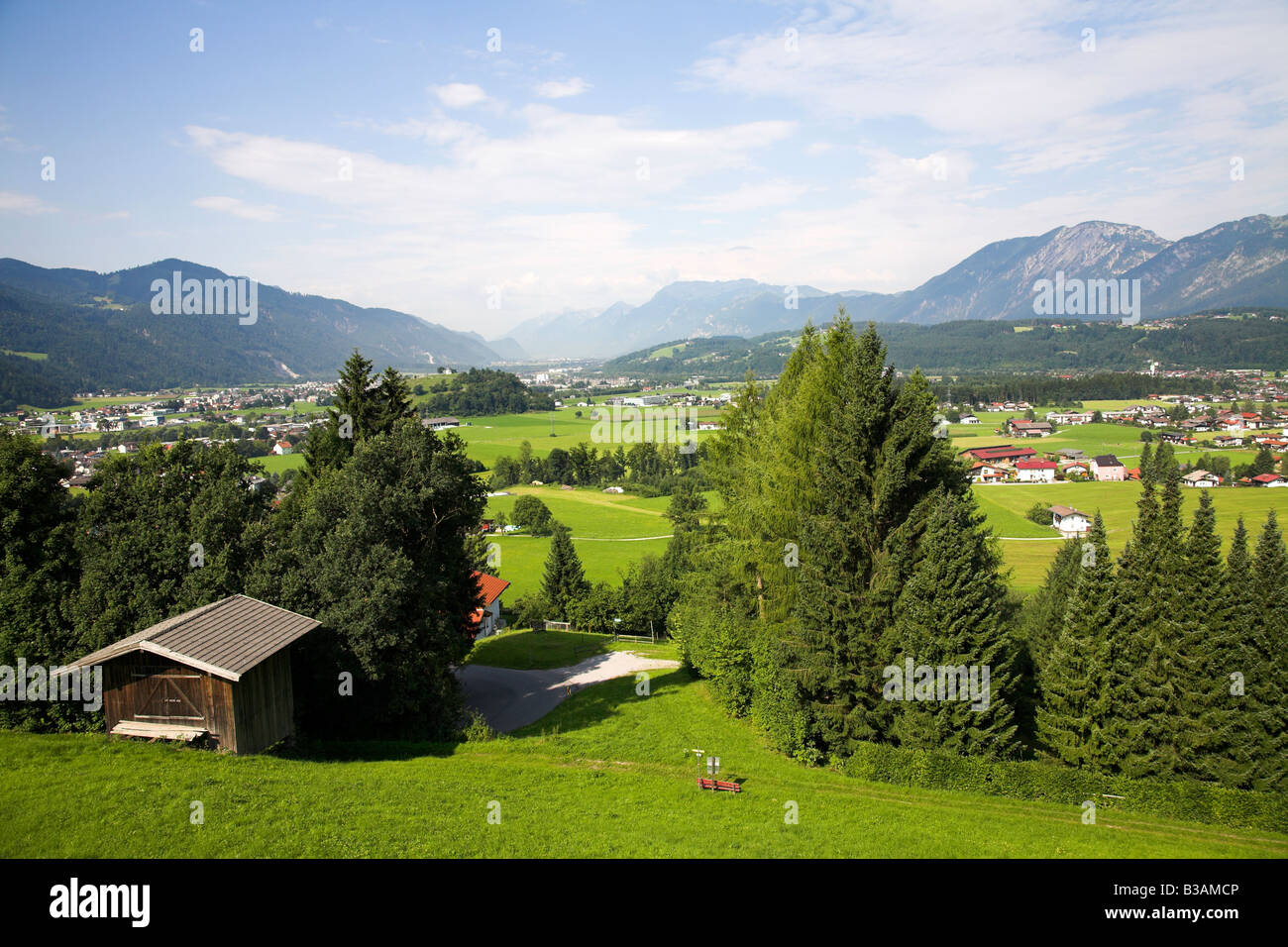 Inntal Valley - Austria Stock Photo - Alamy