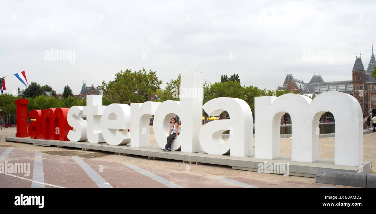 Iamsterdam logo hi-res stock photography and images - Alamy