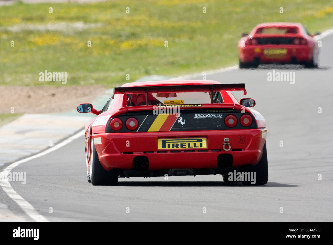 Ferrari F355 Challenge Knockhill Fife Scotland 2008 Stock Photo - Alamy