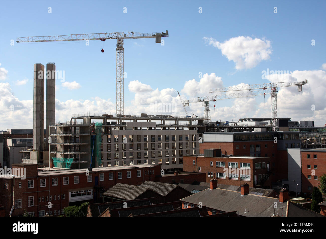 The Southreef construction site, Nottingham, England, U.K Stock Photo ...