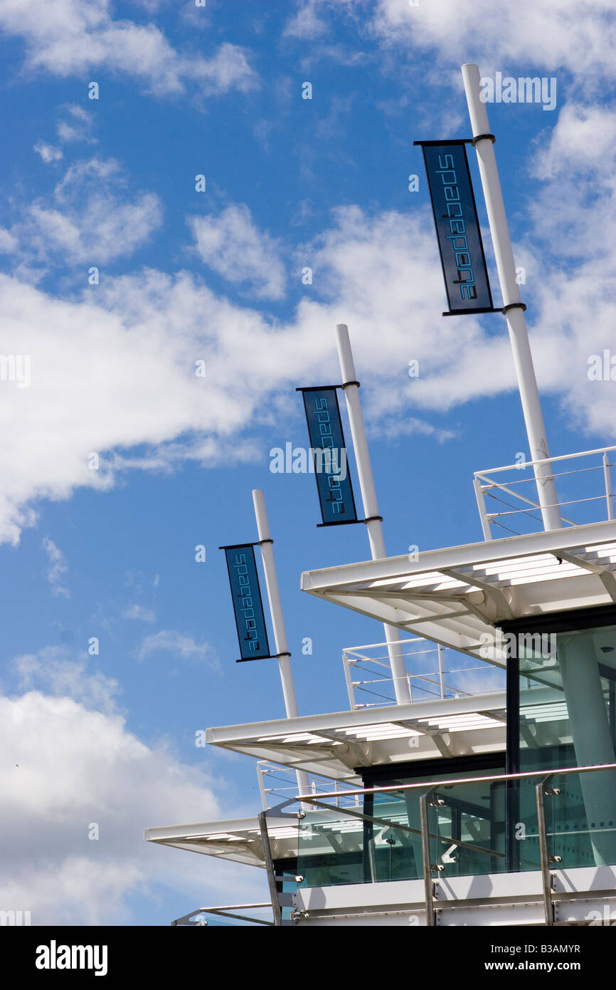 Spaceport exhibition centre on the wirral Stock Photo - Alamy