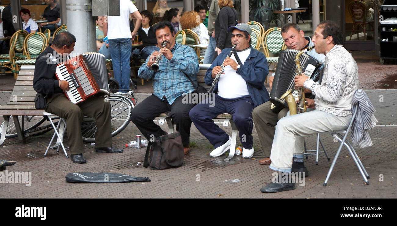 Busking amsterdam hi-res stock photography and images - Alamy