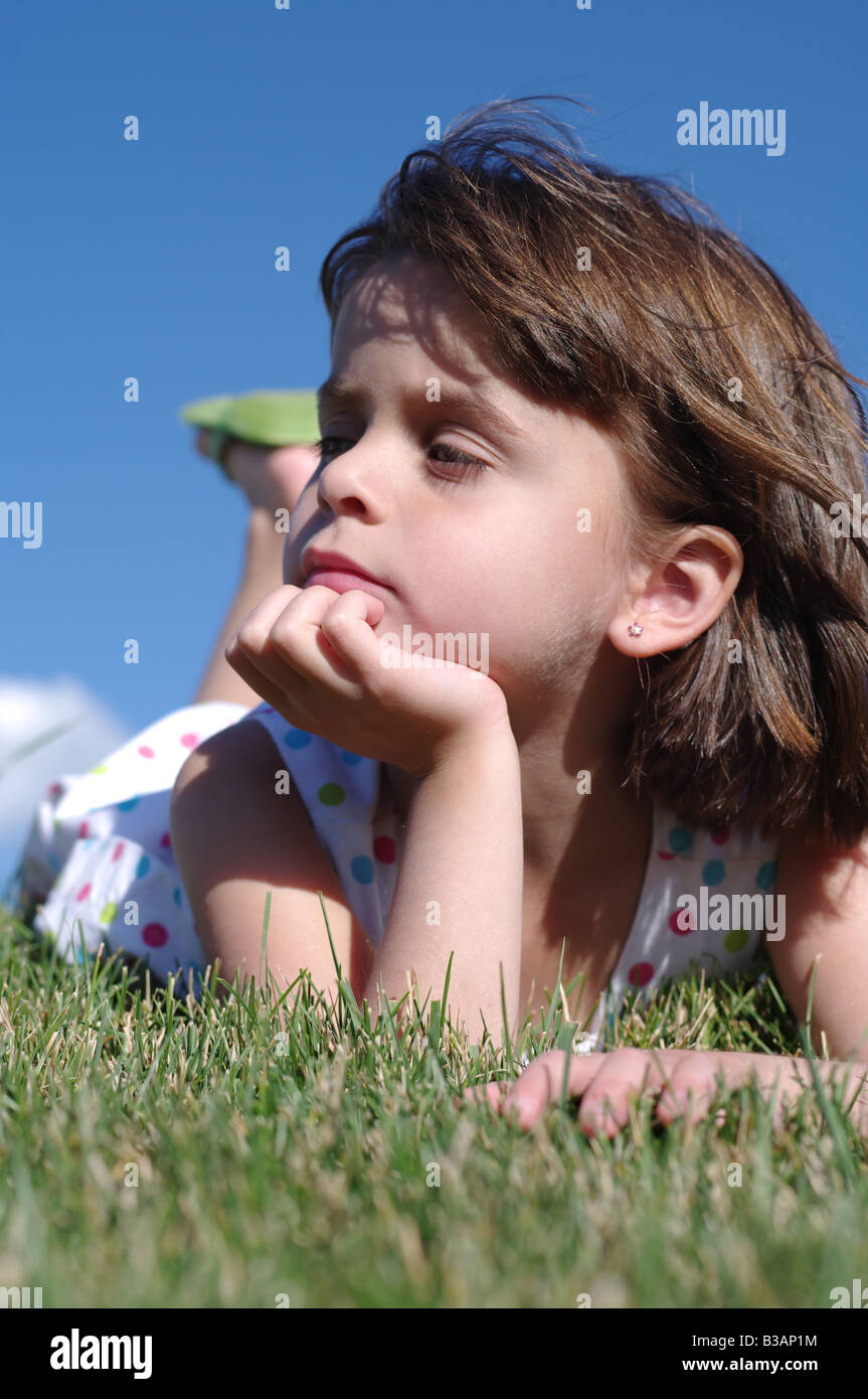 Pretty 4 year old girl hi-res stock photography and images - Alamy