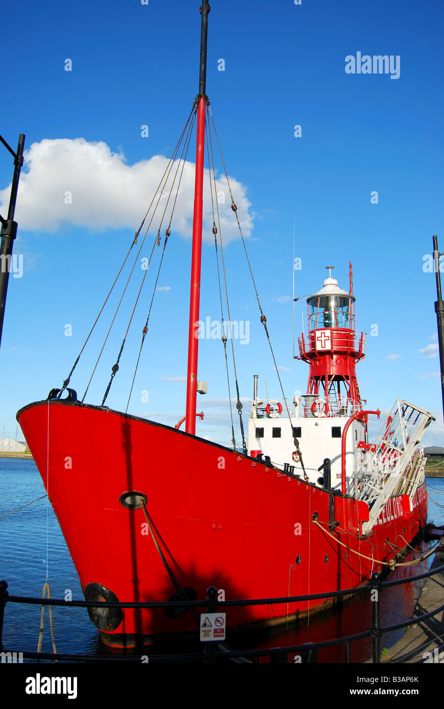 The Helwick Lightship, Cardiff Bay, Cardiff, Wales, United Kingdom ...