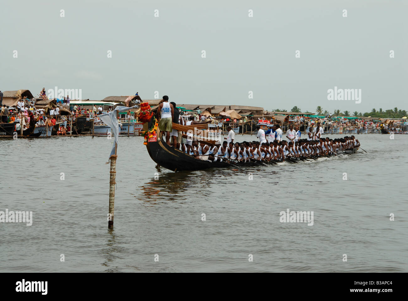 Nehru Trophy boat race at Alleppey,Kerala,India Stock Photo - Alamy