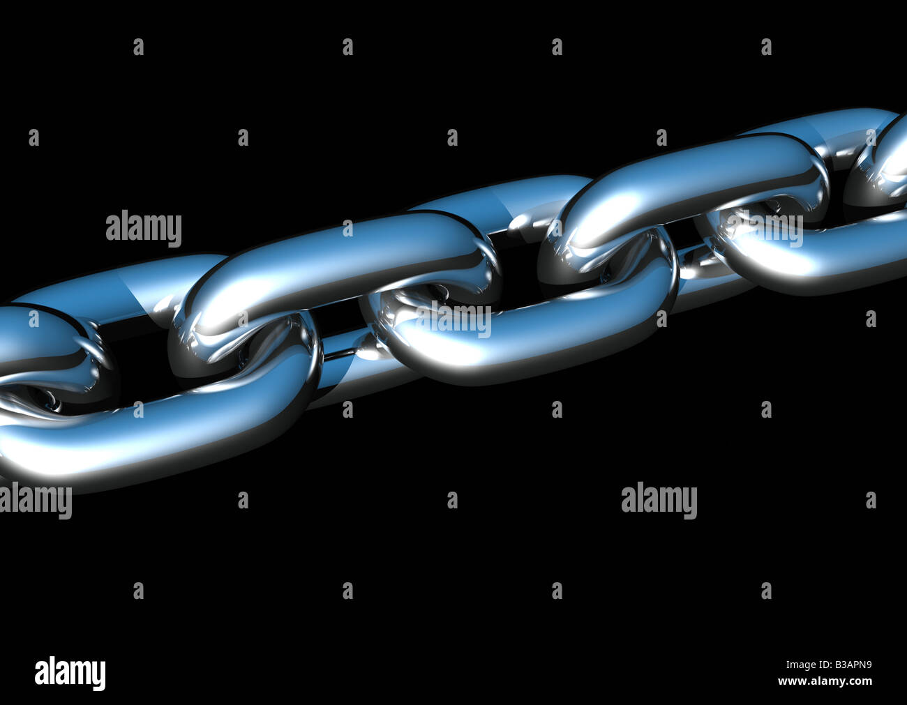 3d render background steel chains hi-res stock photography and images ...