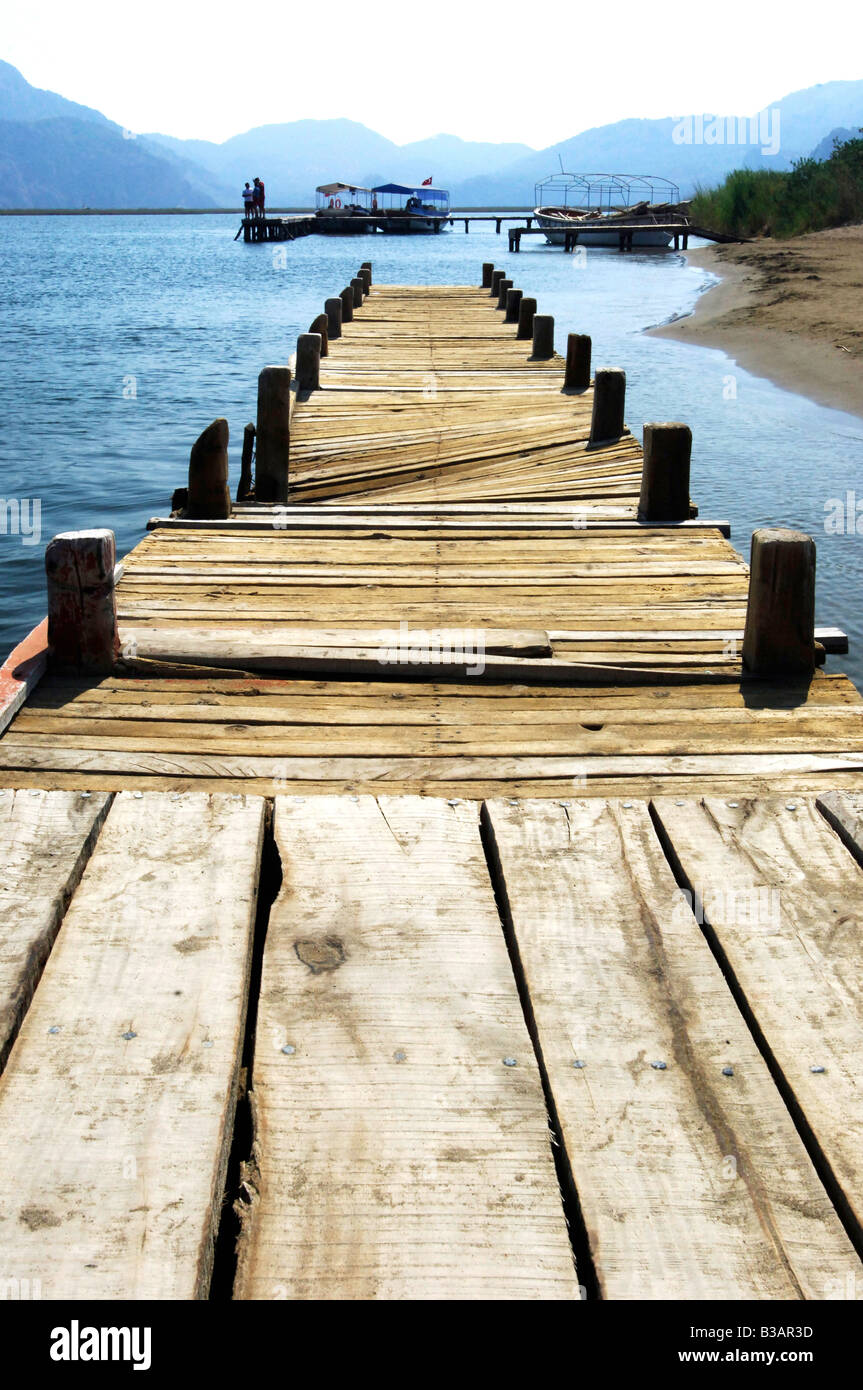 A Turkish Jetty Stock Photo - Alamy