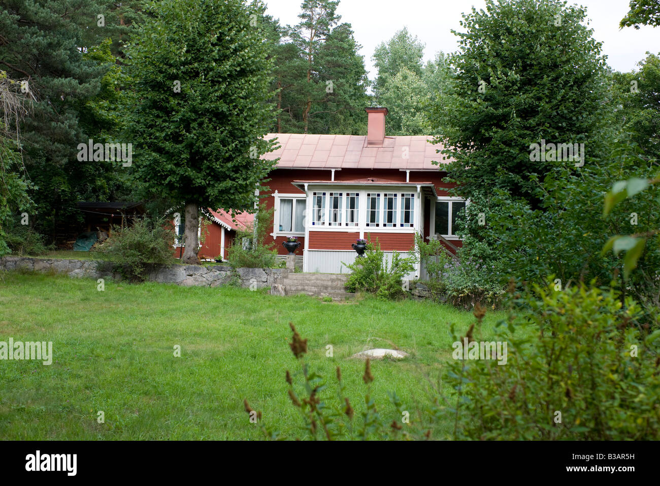 Historical wooden cottage hi-res stock photography and images - Alamy