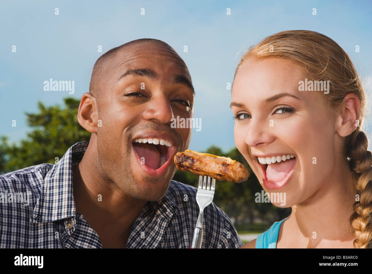 Two men eating lunch from hi-res stock photography and images - Alamy