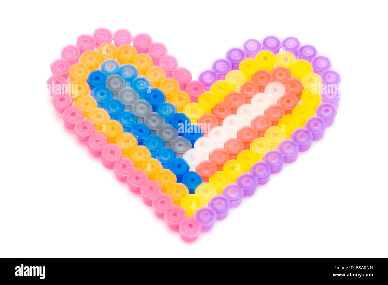 Beads colored on white hi-res stock photography and images - Alamy