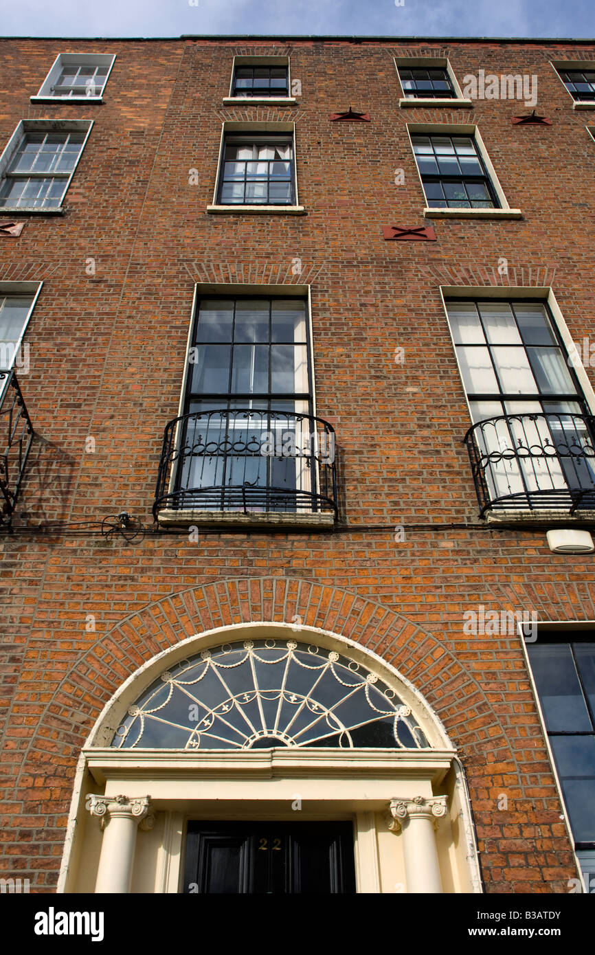 Georgian house, Mountjoy Square, Dublin, Ireland Stock Photo - Alamy