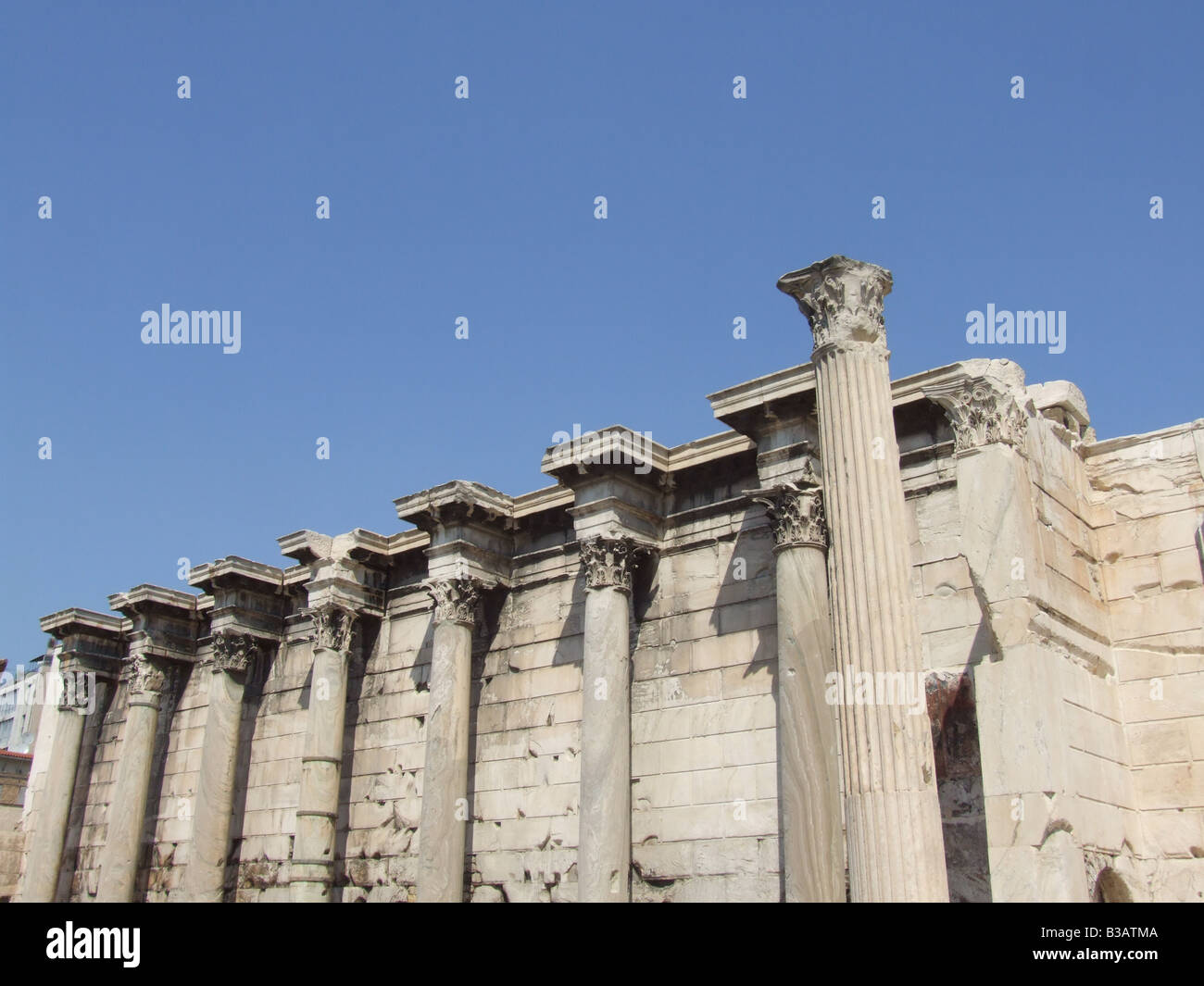 hadrian's library in athens, greece Stock Photo - Alamy