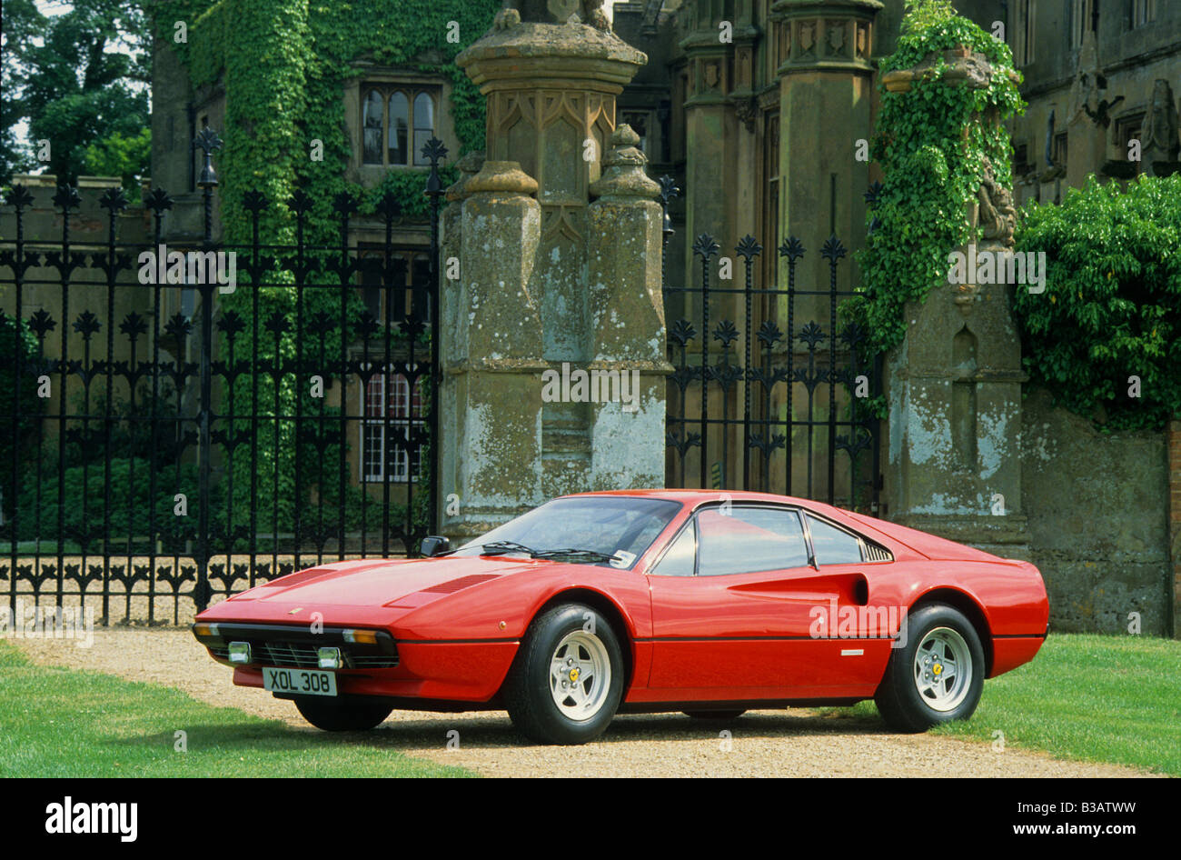 Red ferrari 308 gtb car hi-res stock photography and images - Alamy