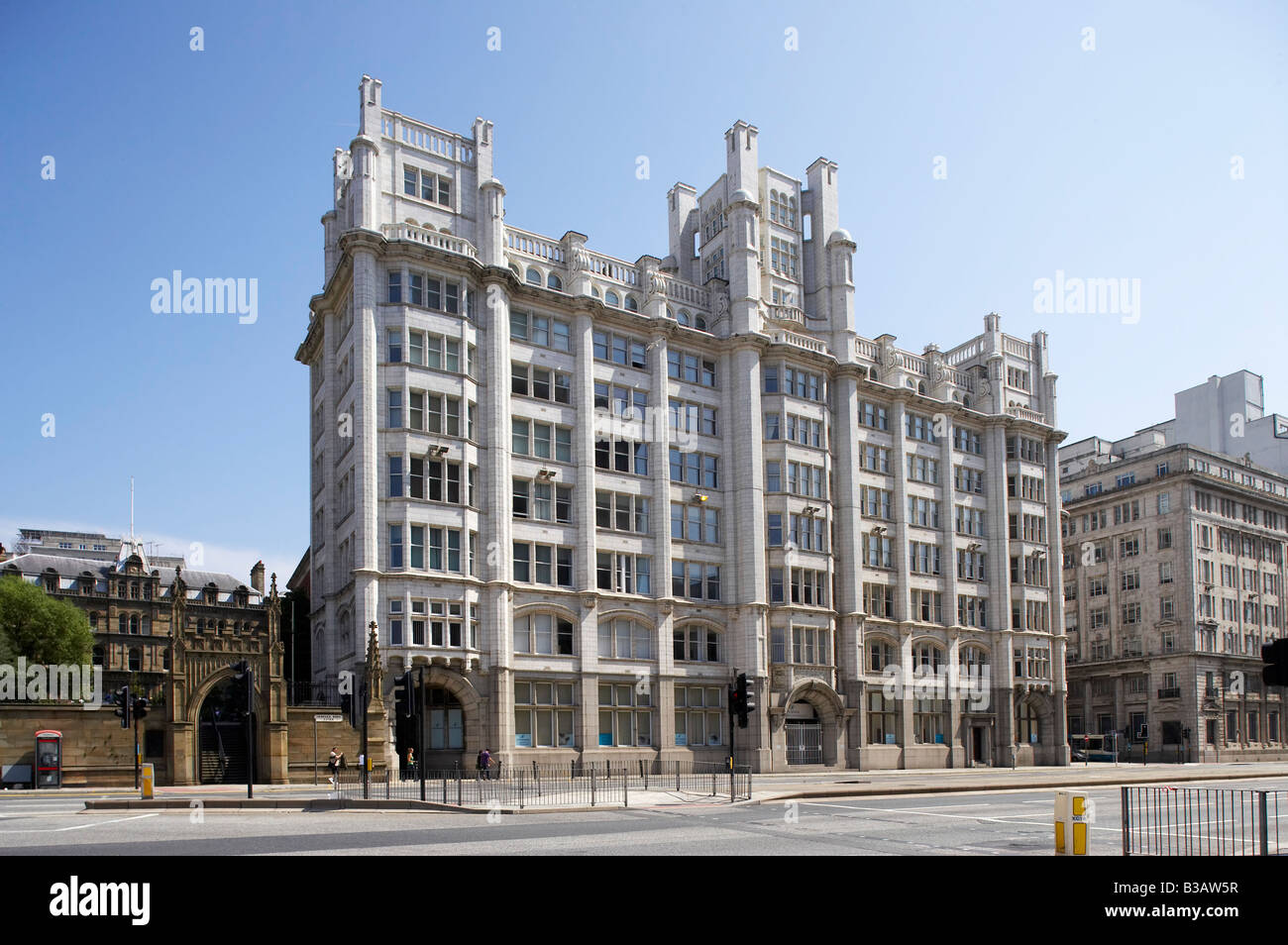 Tower building in Liverpool UK Stock Photo - Alamy