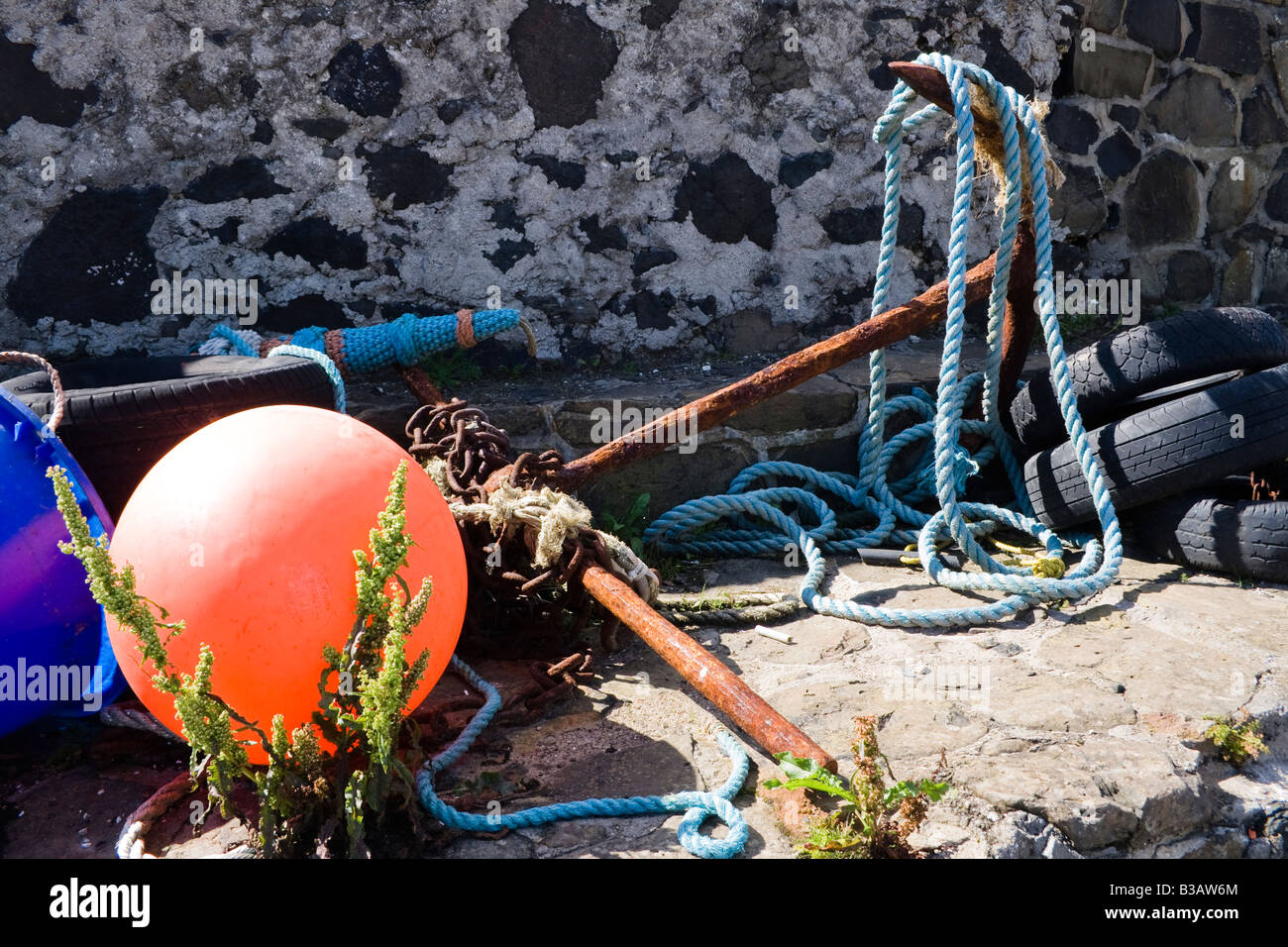 Anchor buoy hi-res stock photography and images - Alamy
