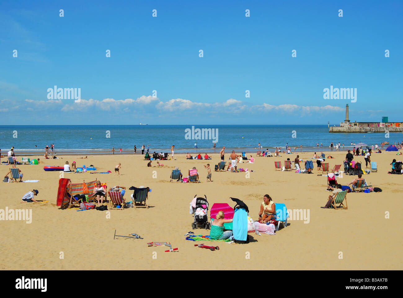 Margate Beach, Kent, England, United Kingdom Stock Photo - Alamy
