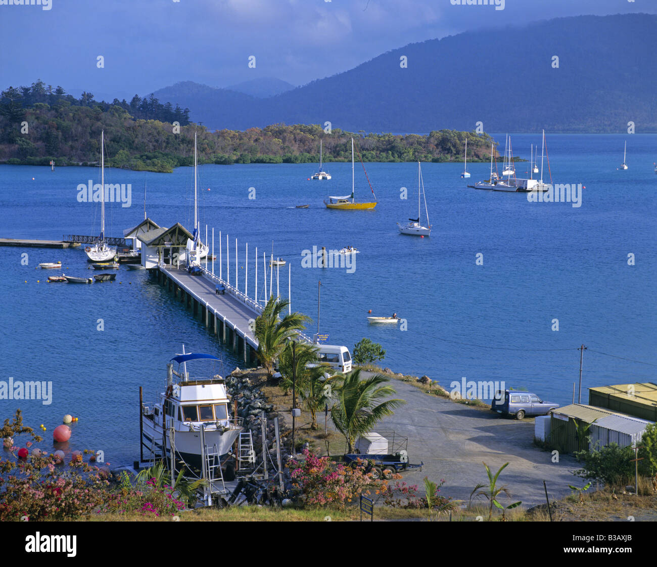 Shute Harbour Queensland Australia Stock Photo - Alamy