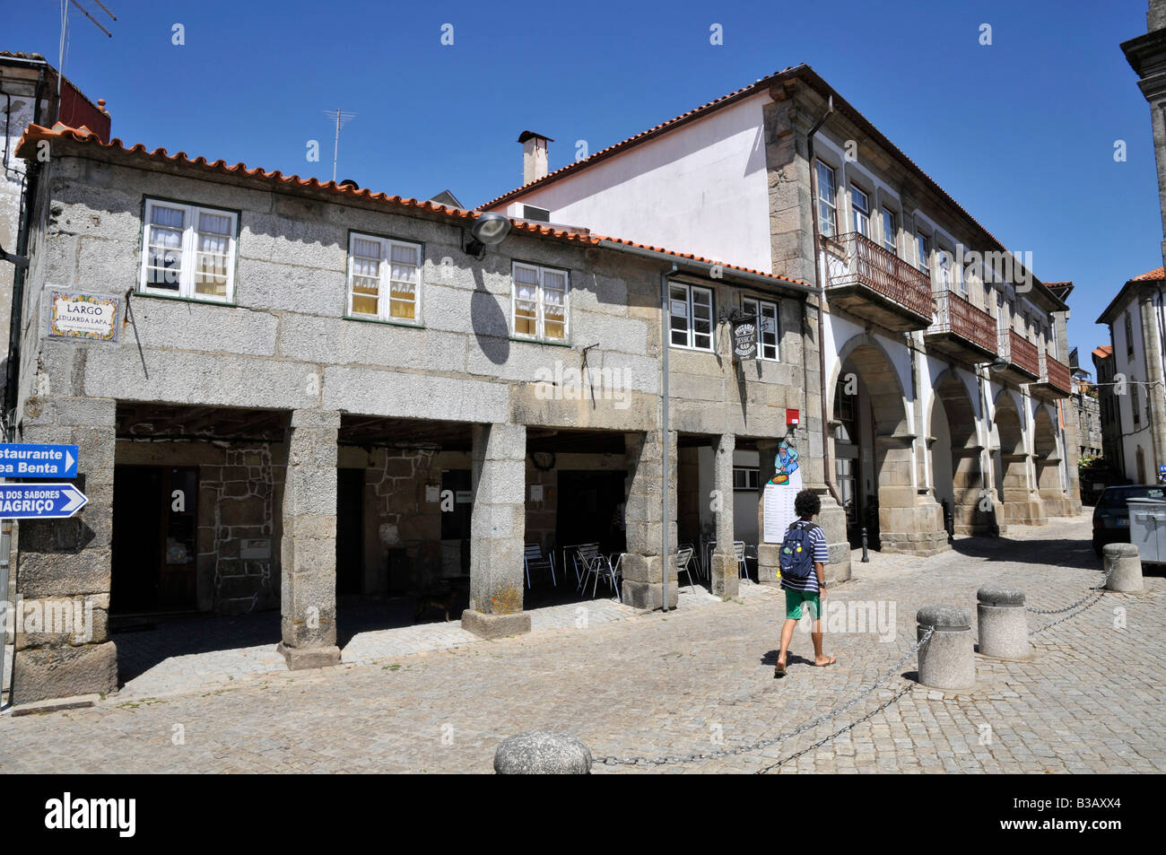 Medieval village. Trancoso. Portugal Stock Photo - Alamy
