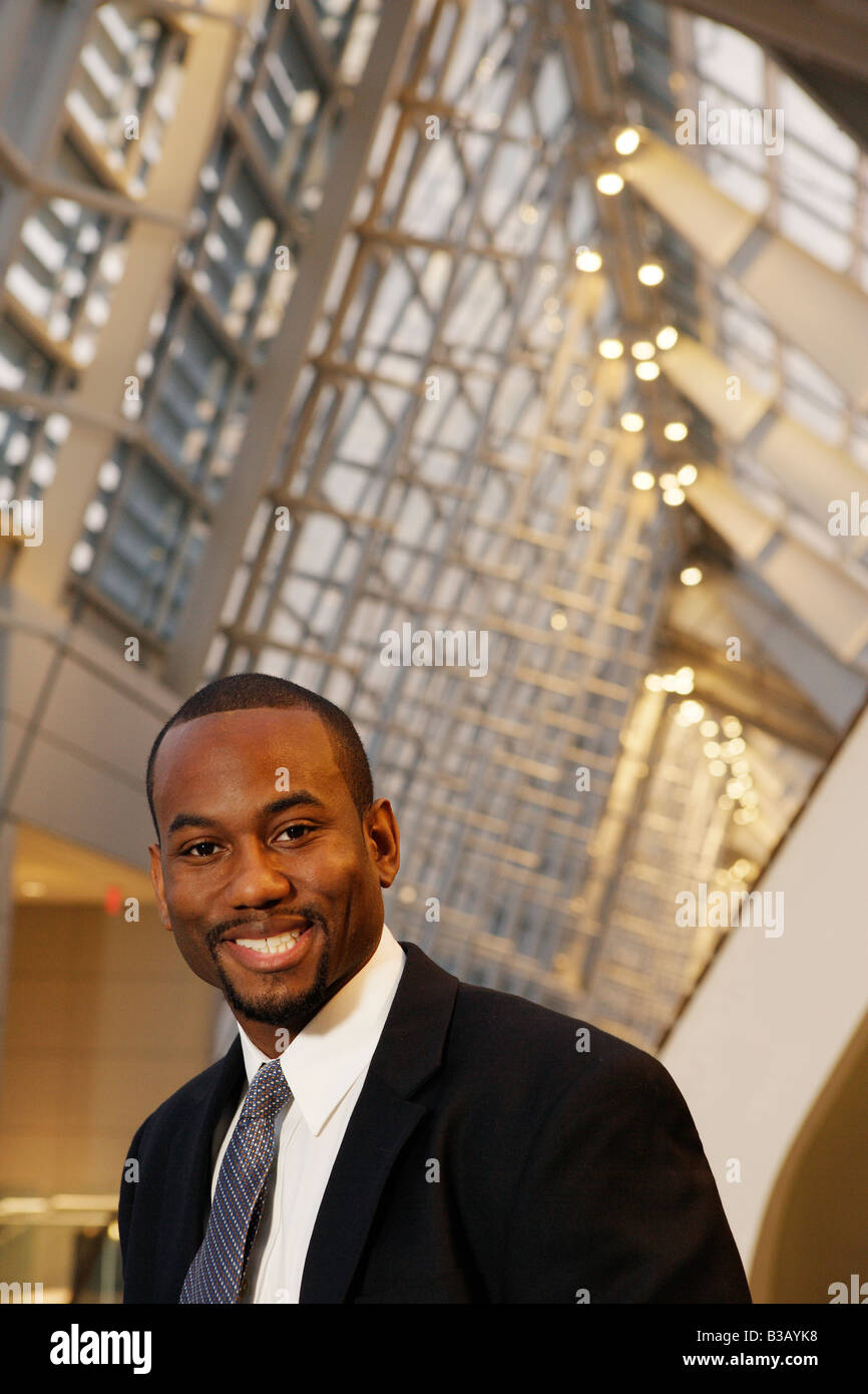 Portrait of African American businessman Stock Photo - Alamy