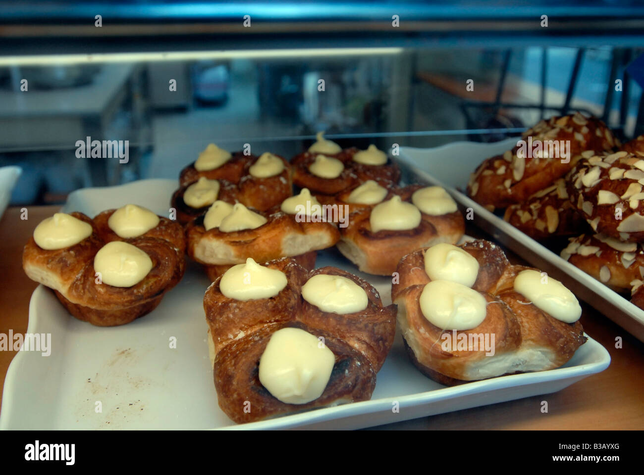 A display case at an Au Bon Pain store in New York on Saturday August ...