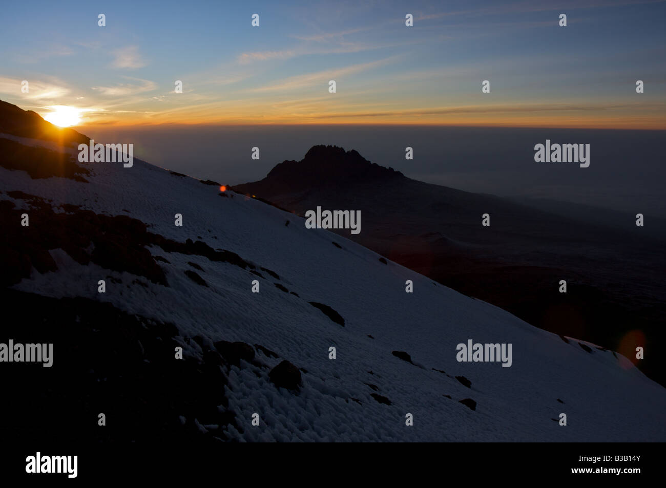 Mawenzi peak hi-res stock photography and images - Alamy