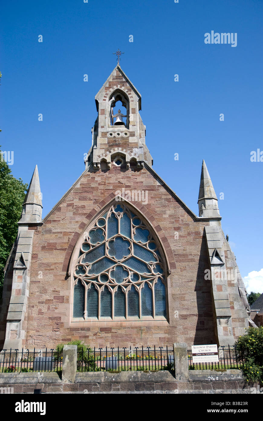 Alloway Parish Church Alloway Stock Photo - Alamy