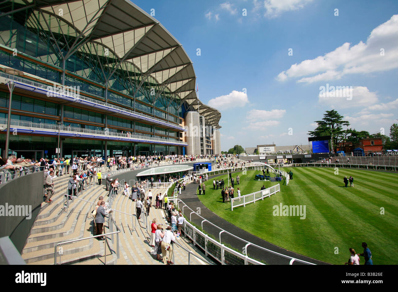 Ascot grandstand redevelopment hi-res stock photography and images - Alamy
