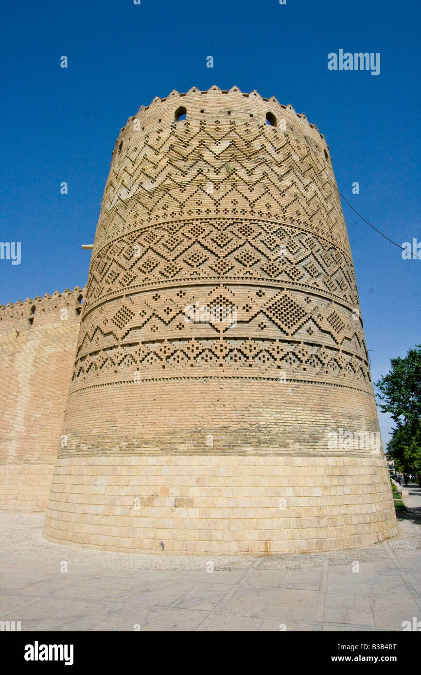 One of the Arg Towers in Shiraz Iran Stock Photo - Alamy