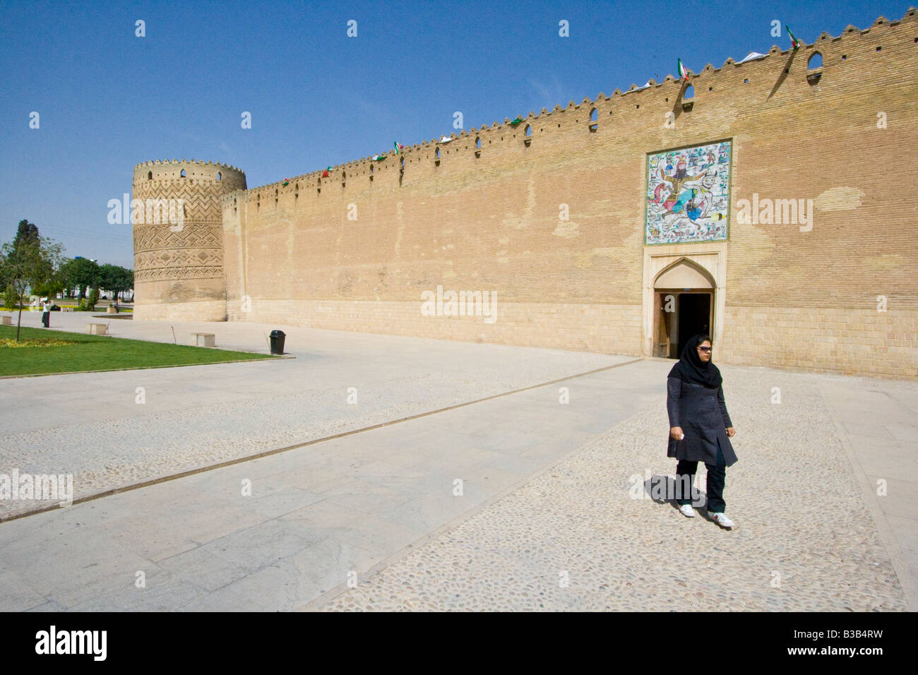 The Arg in Shiraz Iran Stock Photo - Alamy