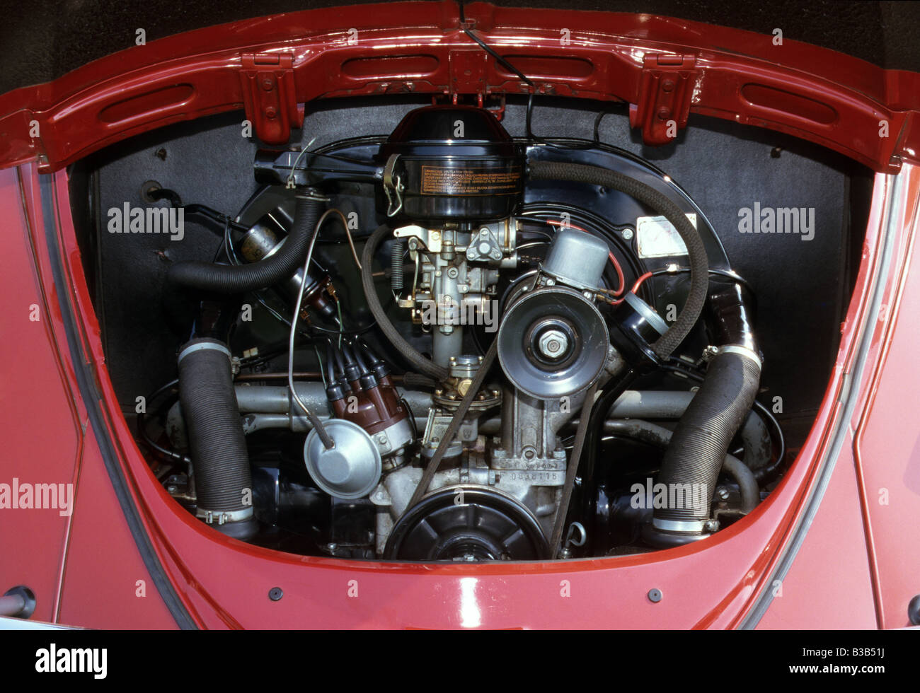 Volkswagen Beetle 1300 of 1966. 1285cc Stock Photo - Alamy