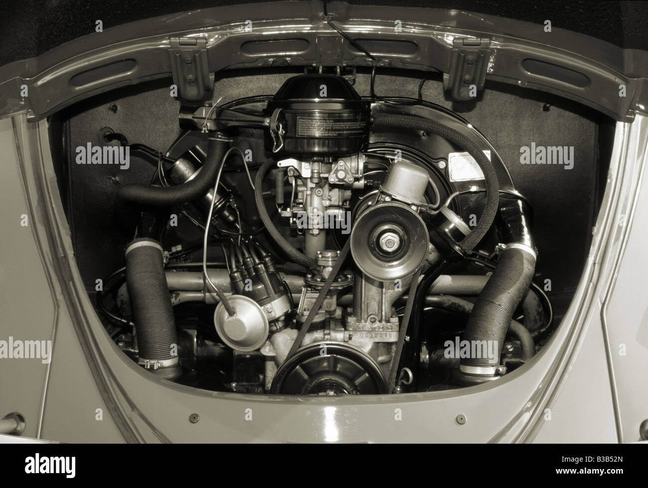 Volkswagen Beetle 1300 of 1966. 1285cc Stock Photo - Alamy