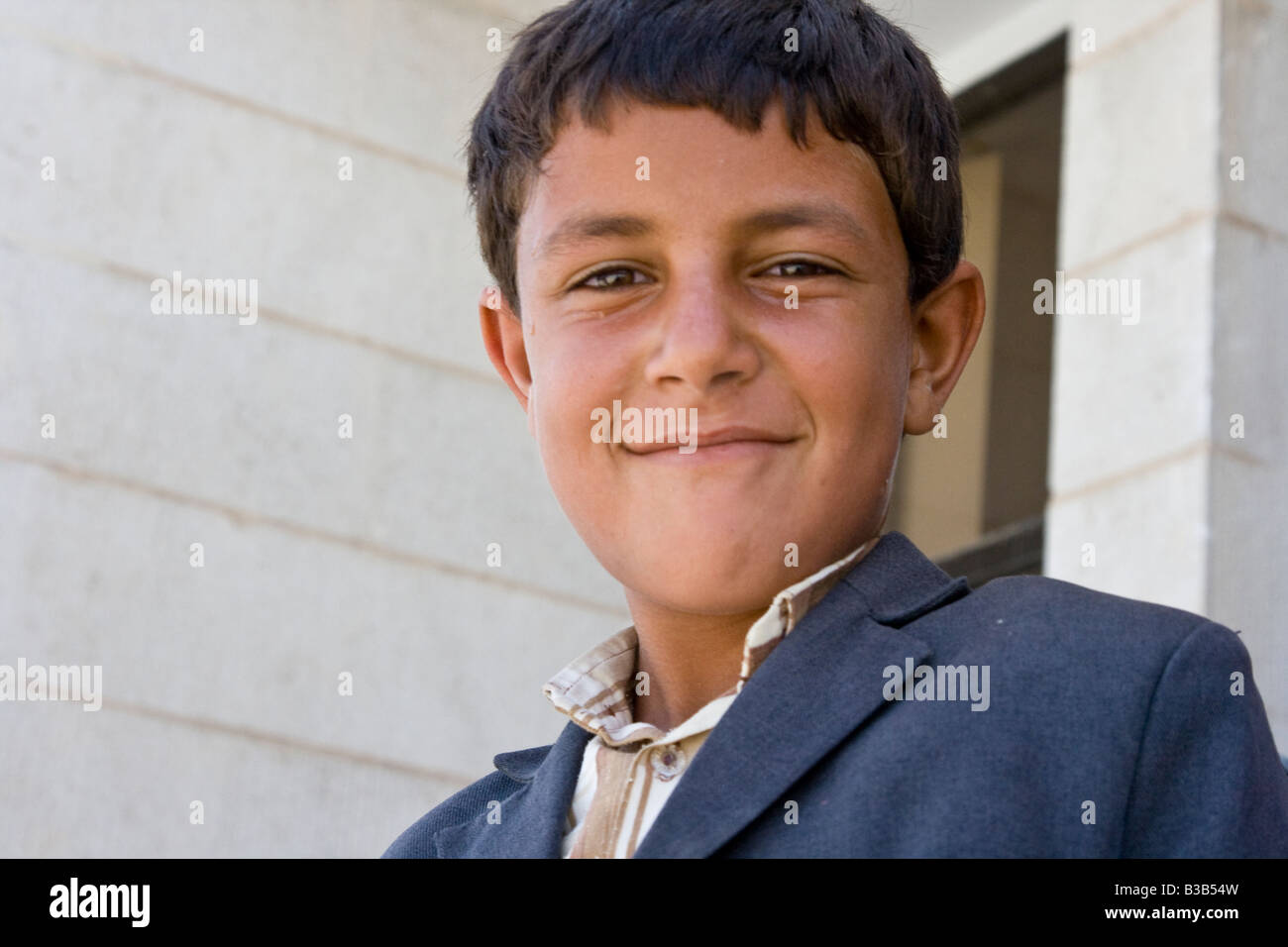 Iranian Boy in Mashhad Iran Stock Photo - Alamy