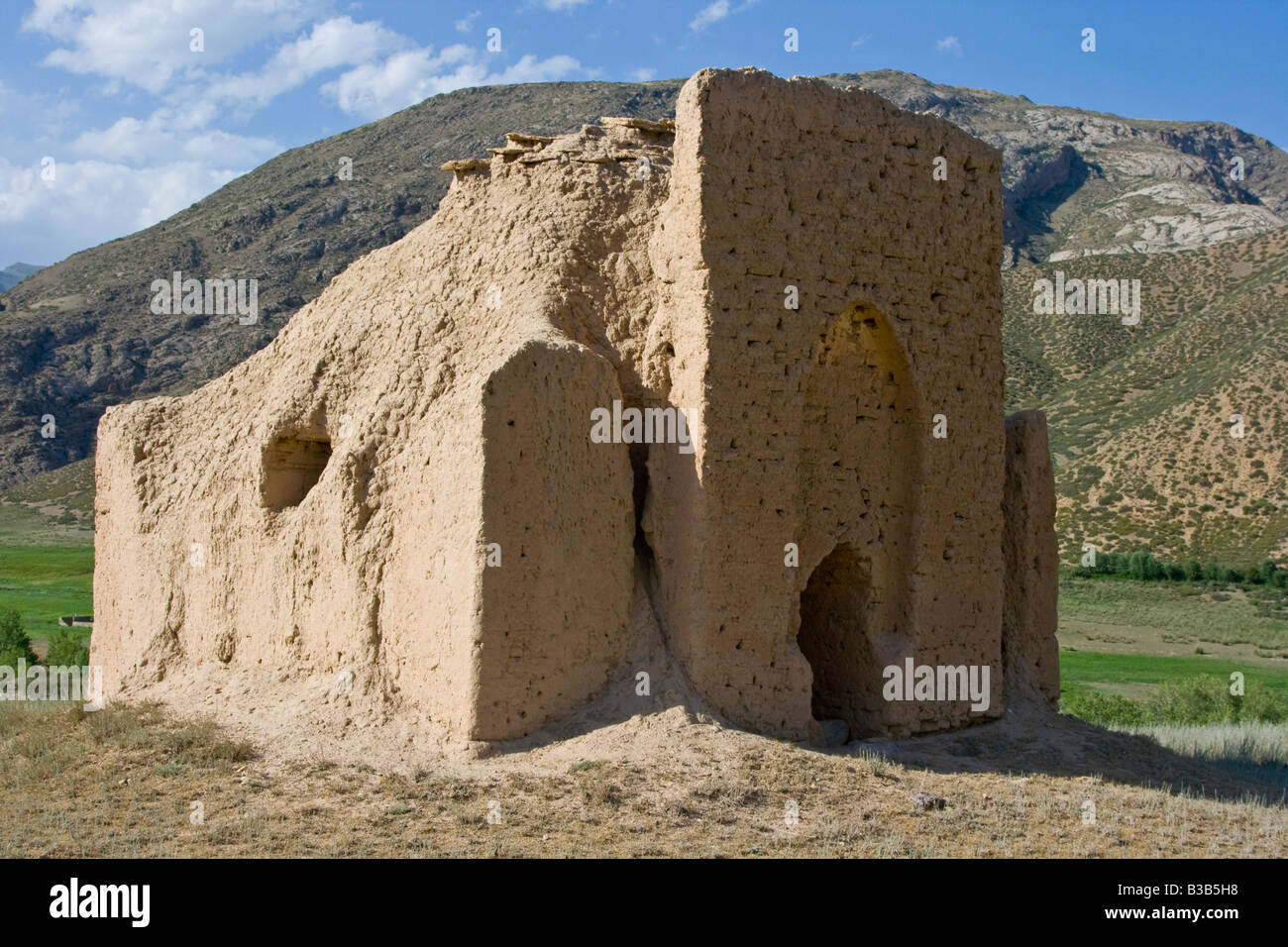 Tomb Near Jangy Talap on the Road to Song Kul in Tajikistan Stock Photo ...