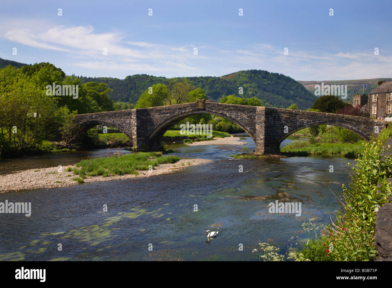 Pont fawr bridge hi-res stock photography and images - Alamy