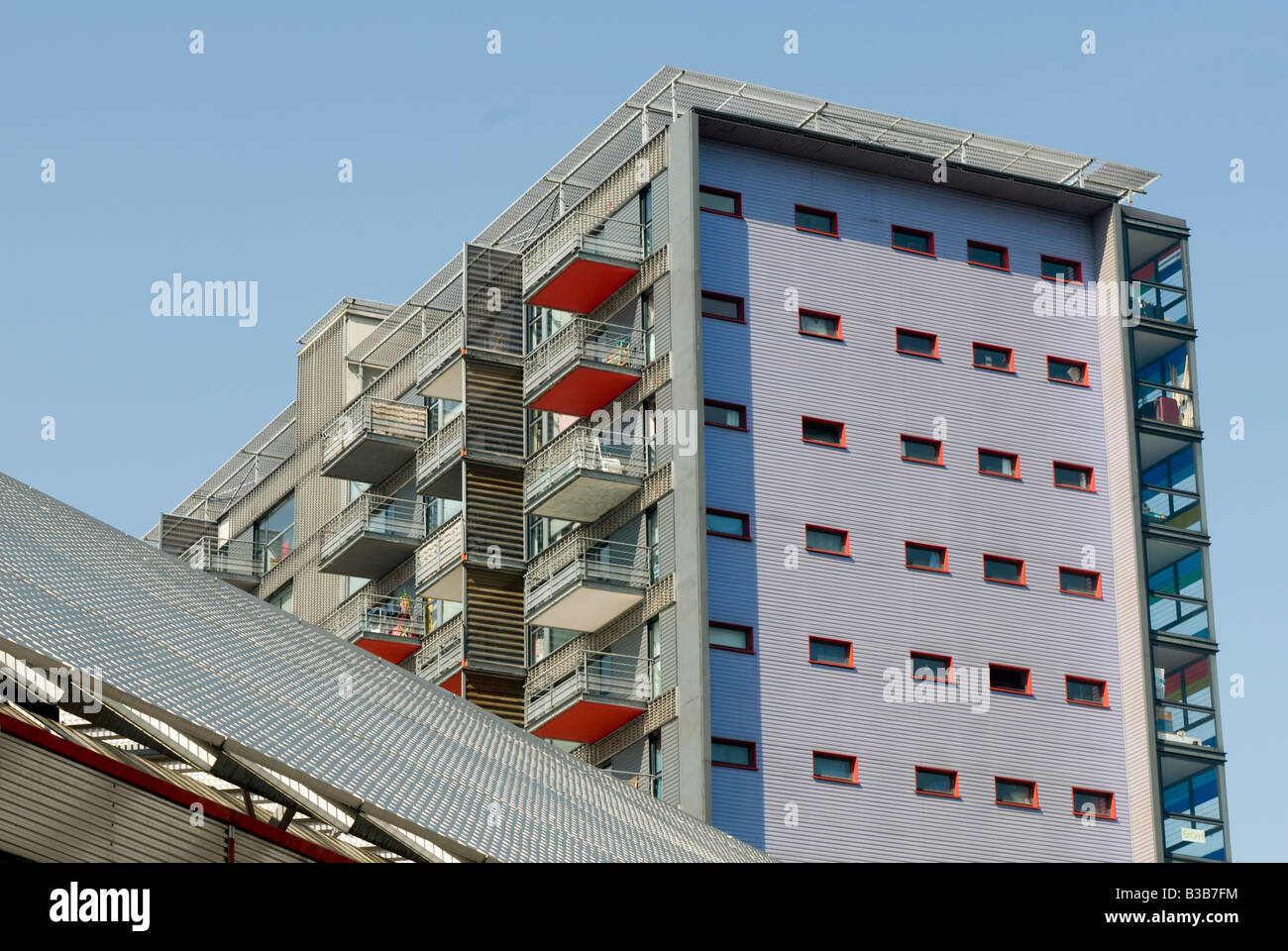 French high @ @ rise buildings in high rise building hi-res stock ...