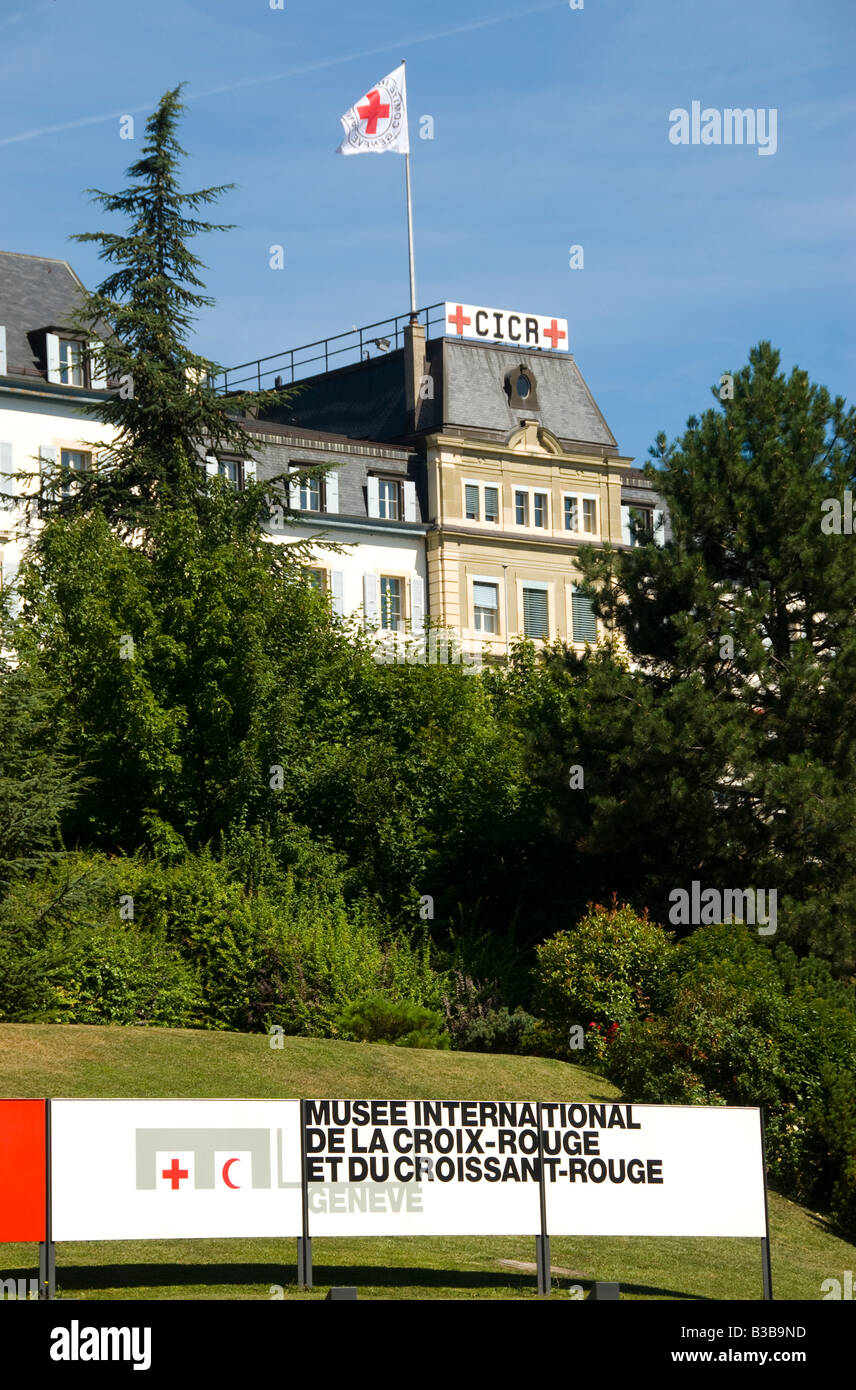 The International Red Cross and Red Crescent Museum in Geneva Stock ...
