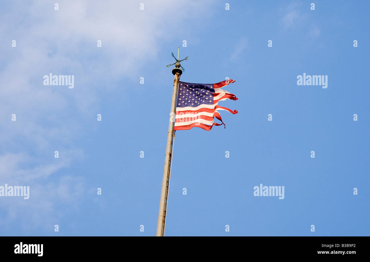Shredded flag hi-res stock photography and images - Alamy