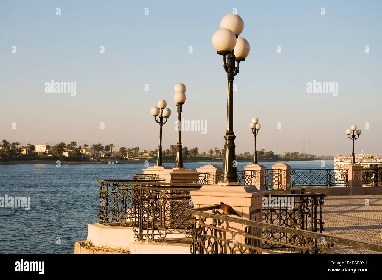 Nile River Waterfront, Luxor, Egypt Stock Photo - Alamy