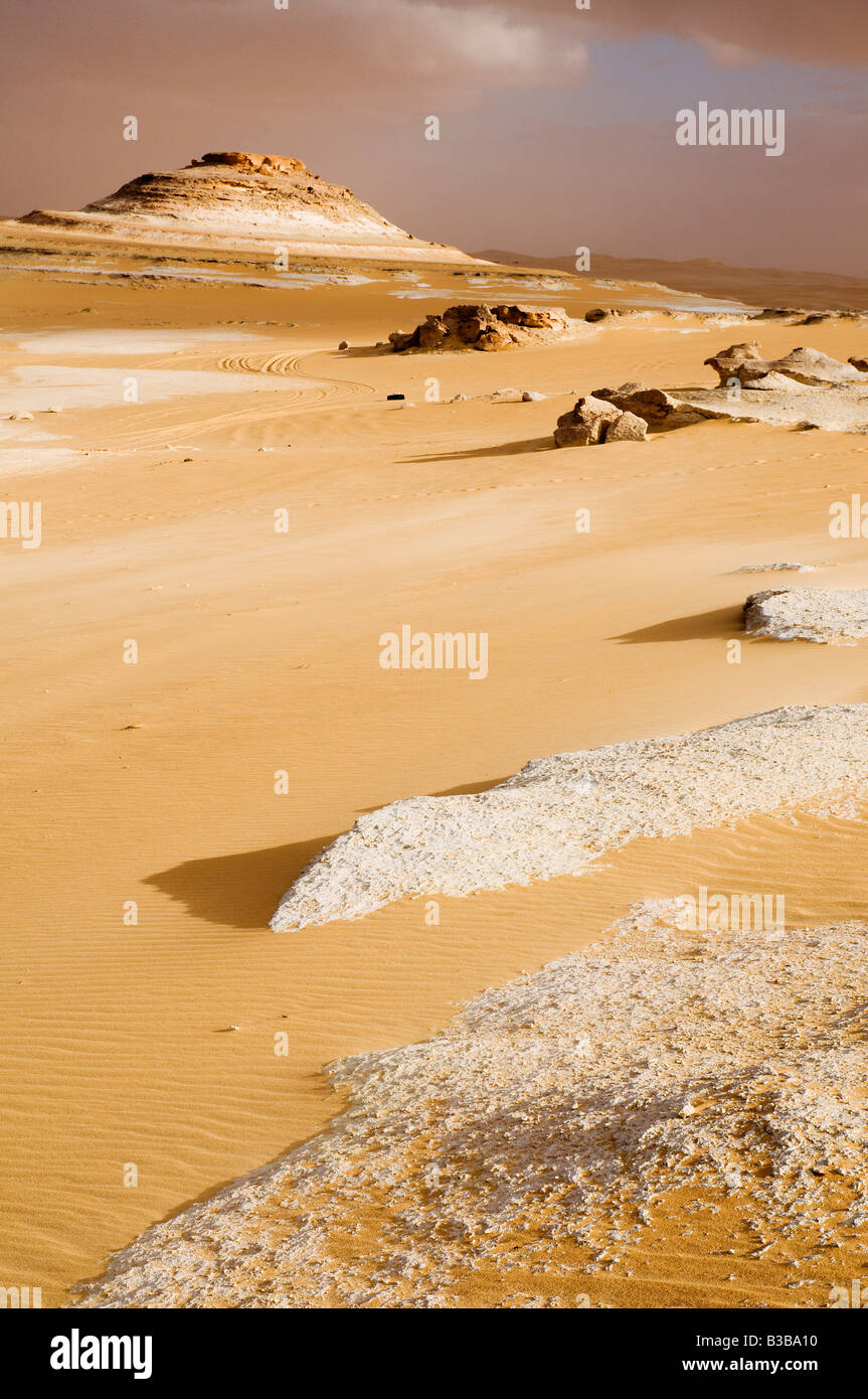 Overview of Desert, Bir Wahed, Libyan Desert, Egypt Stock Photo - Alamy