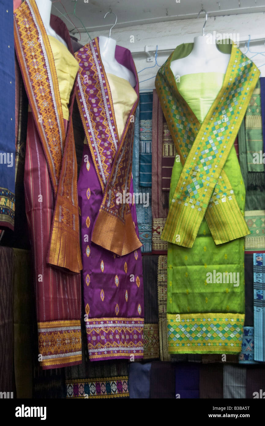 Laos traditional wear hi-res stock photography and images - Alamy