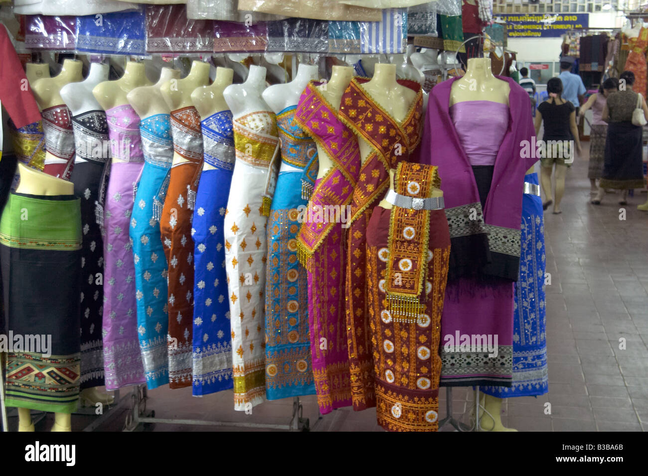 Laos traditional wear hi-res stock photography and images - Alamy
